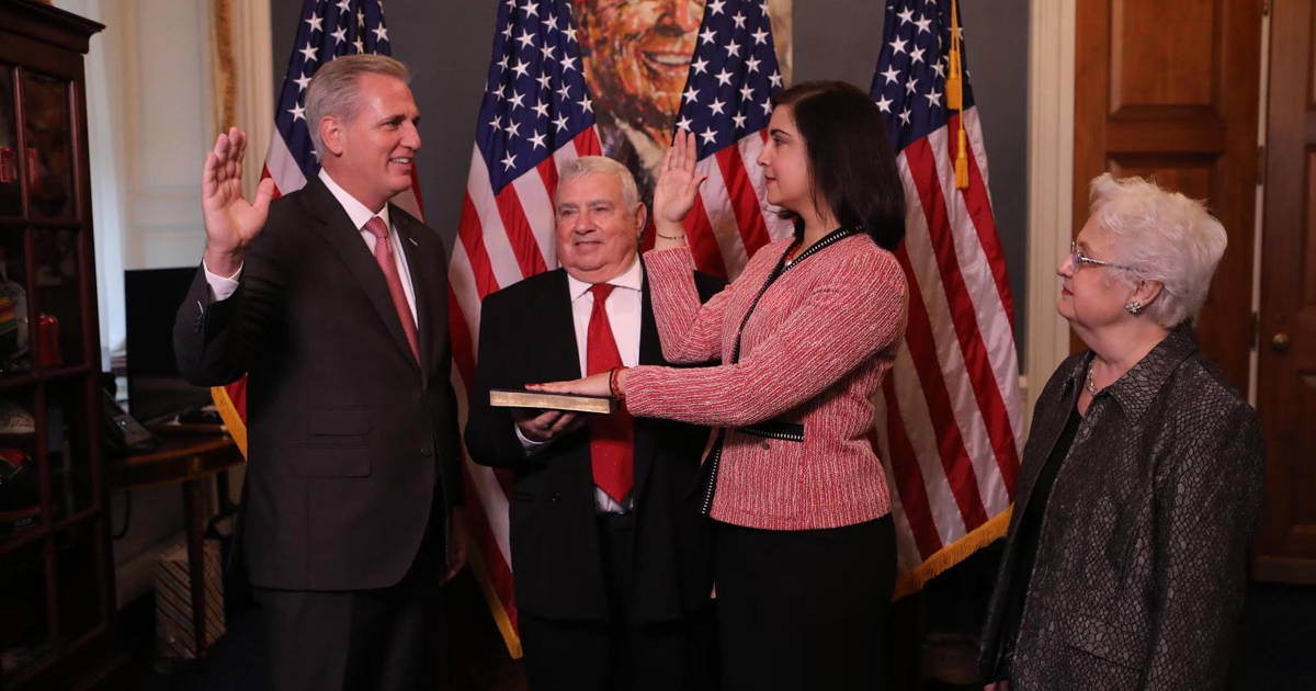 Watch: Congresswoman Nicole Malliotakis Officially Sworn in to U.S ...